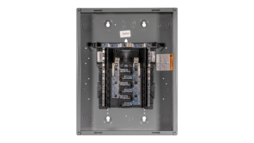 Square-D Homeline 12-Space 125A Electrical Panel | Current Connected